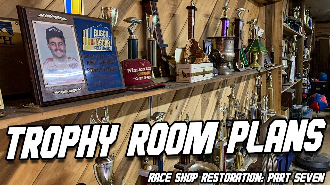 Plans for the Trophy Room & Trophies?? Restoring my Dad's 90s NASCAR ...