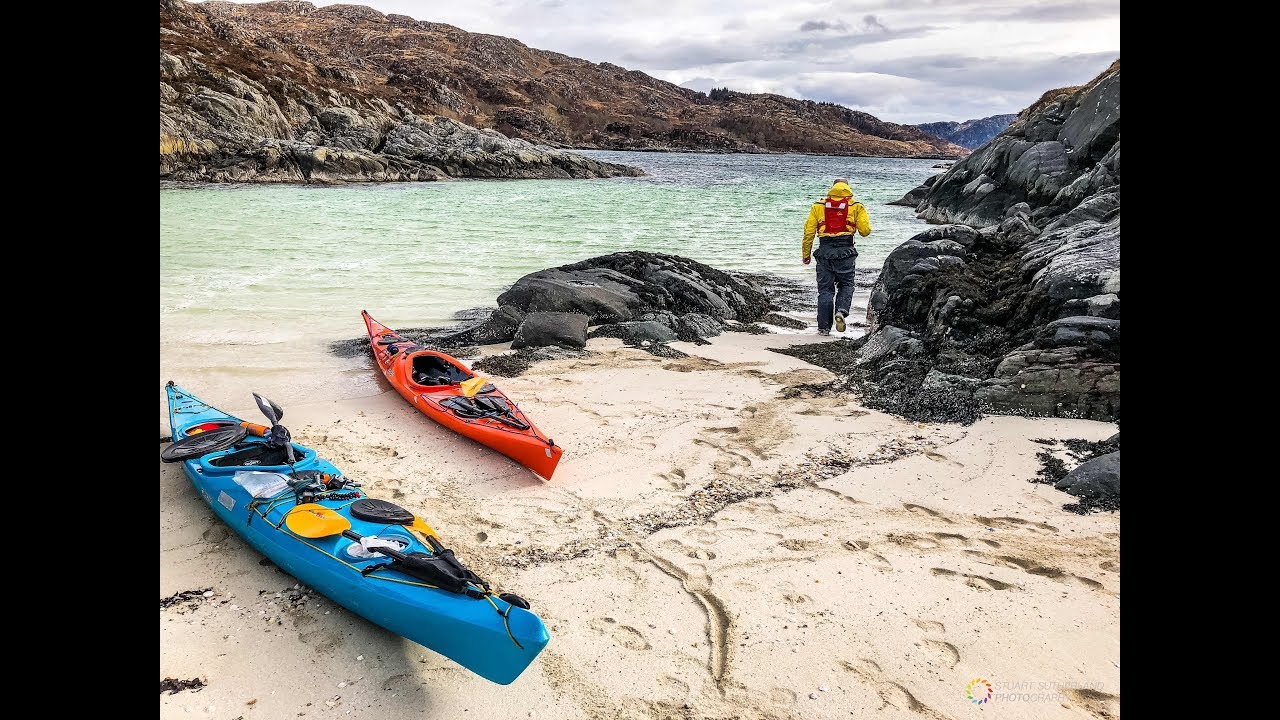 Sea kayaking Outstanding Beaches! - YouTube