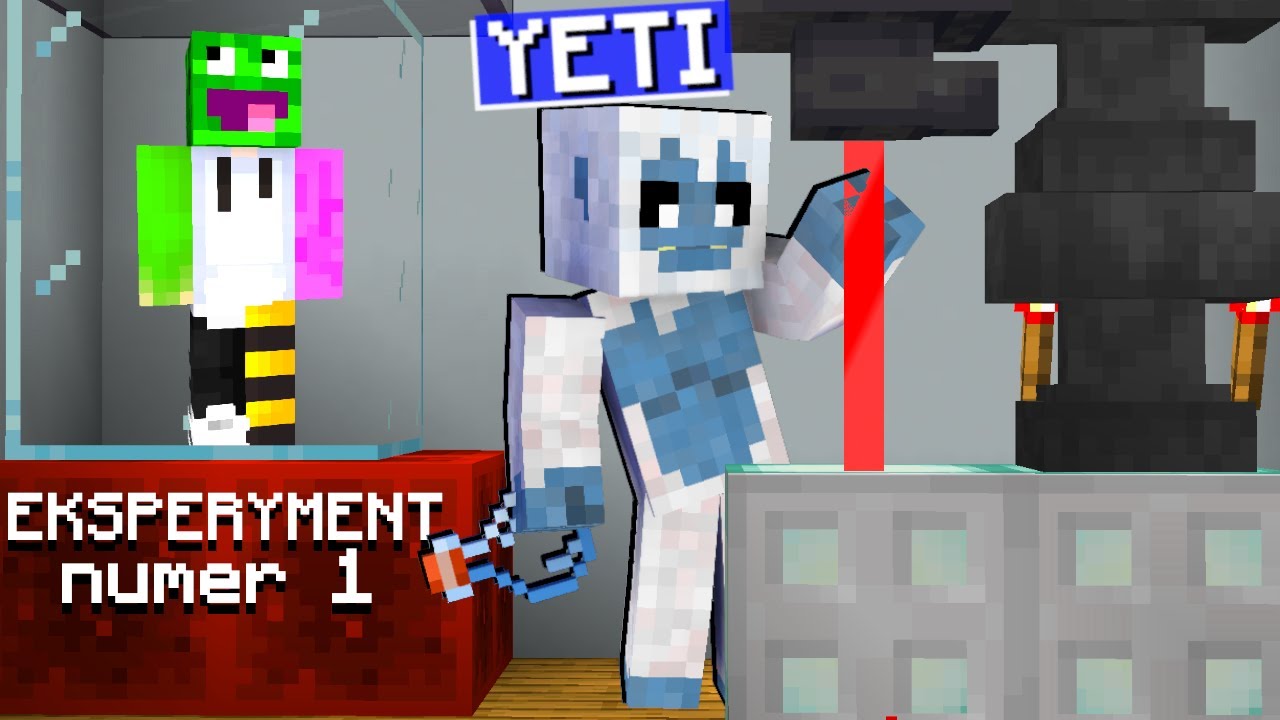 YETI robi TAJNE EKSPERYMENTY w YETOWICACH w Minecraft! - YouTube