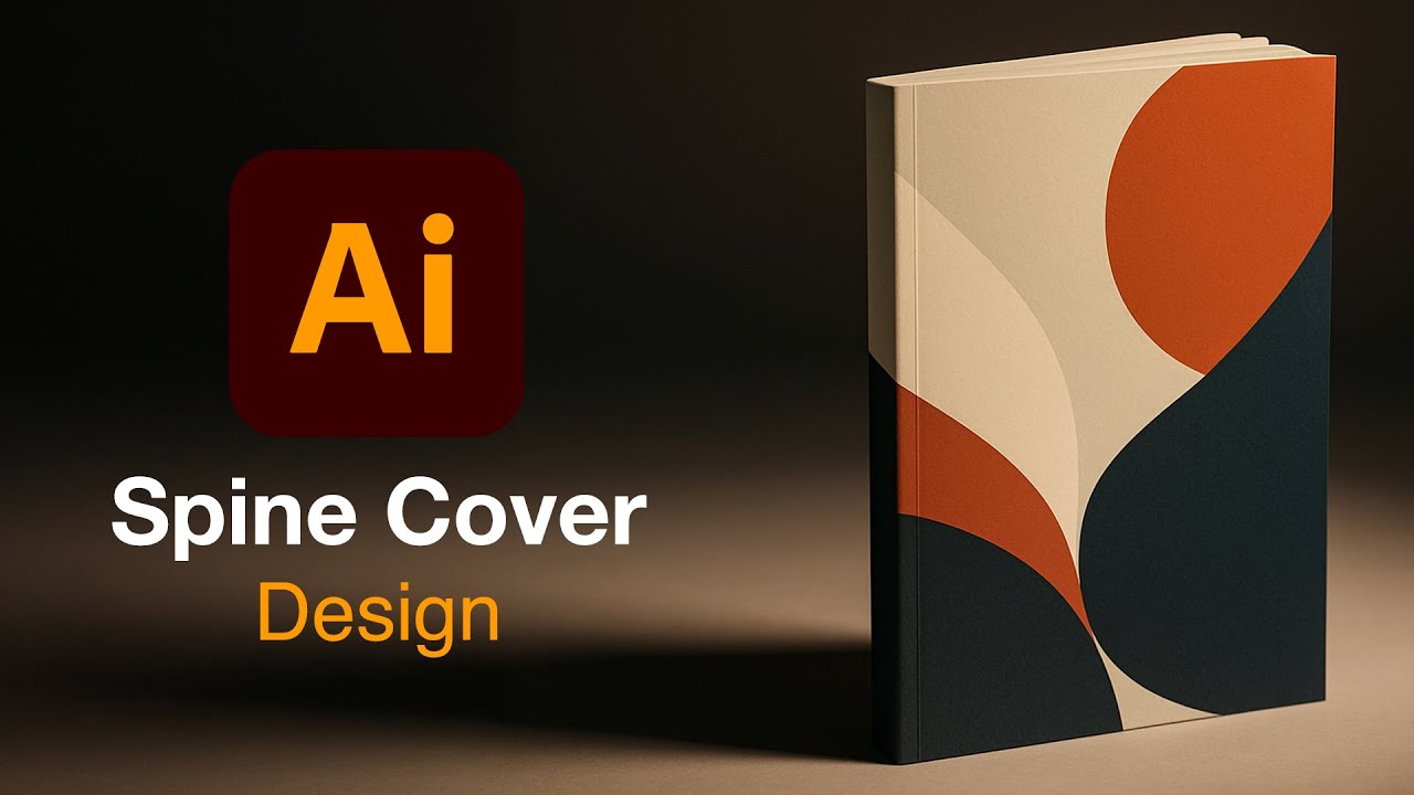Multi Page Book Cover Design with Spine - Adobe Illustrator - YouTube