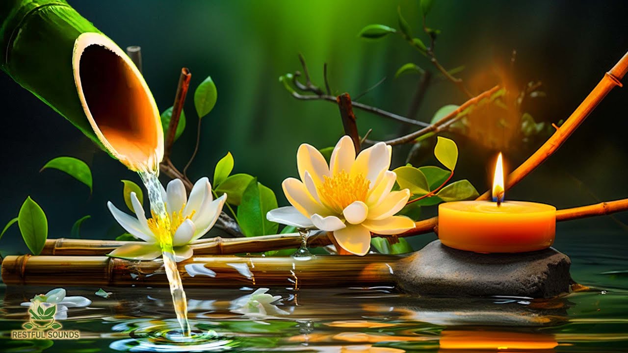 Relaxing Piano Music - Sound of Flowing Water, Relaxing Music, Nature ...