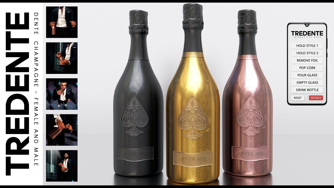 Tredente // 'DENTE' Interactive Champagne - YouTube