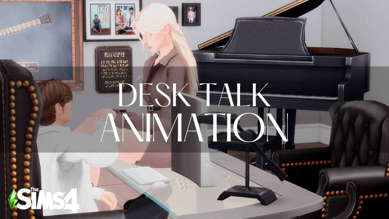 Desk Talk | Animation | The Sims 4 - YouTube