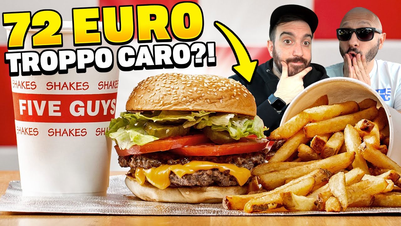 FIVE GUYS È ANCORA BUONO?! - YouTube