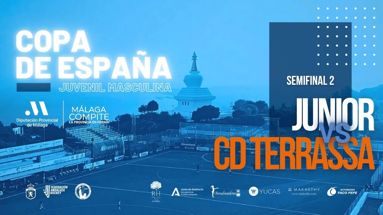 CD Terrassa - Junior FC | Copa de España 2024 Juvenil Masculino Hockey ...
