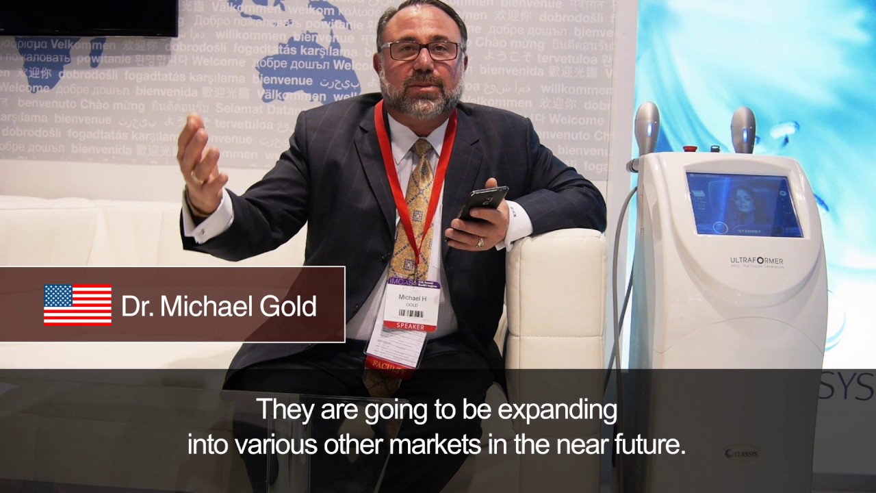 CLASSYS ULTRAFORMER Testimonial - DR Michael Gold (IMCAS Paris 2015 ...