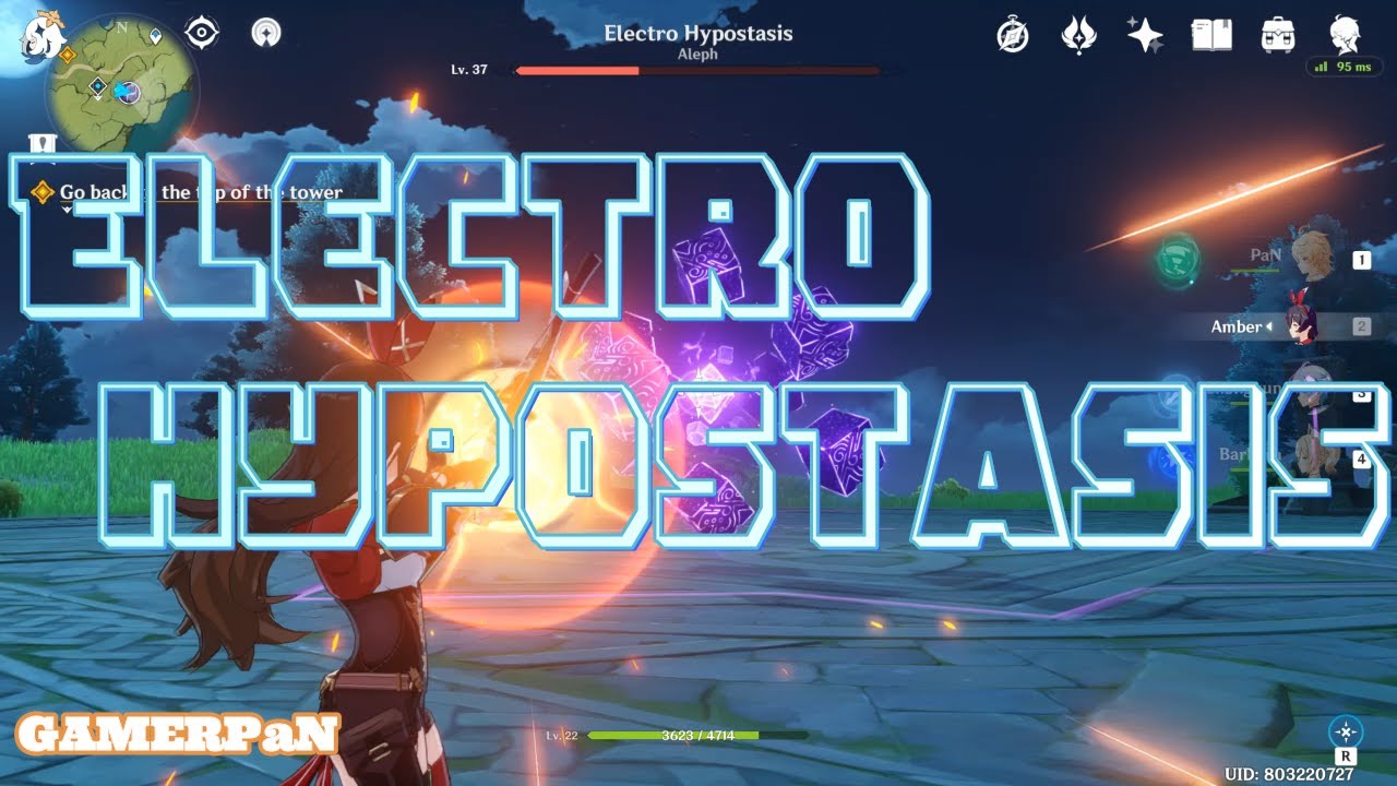Soloing Electro Hypostasis (Genshin Impact Boss fight) - YouTube