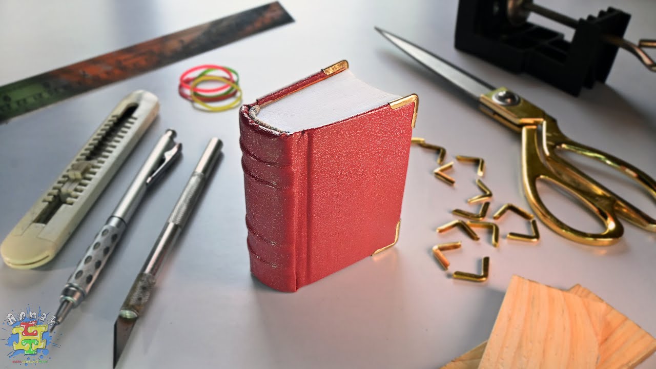 Hard Cover Diary Making | Full Manual Process Of Hand Made Small Book ...