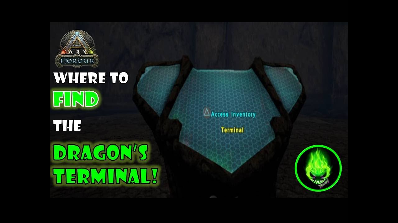 Ark Fjordur - Where To Find The Boss DRAGON'S Terminal! - YouTube