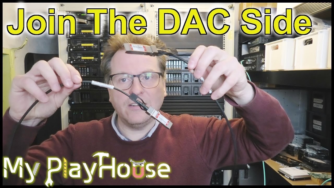 Why DAC Cables Kicks Fibers A$$, in DataCenter Rack - 1284 - YouTube