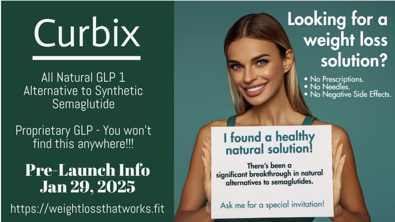 Curbix - All Natural Weight Loss Supplement Pre Launch Webinar Jan 29 ...