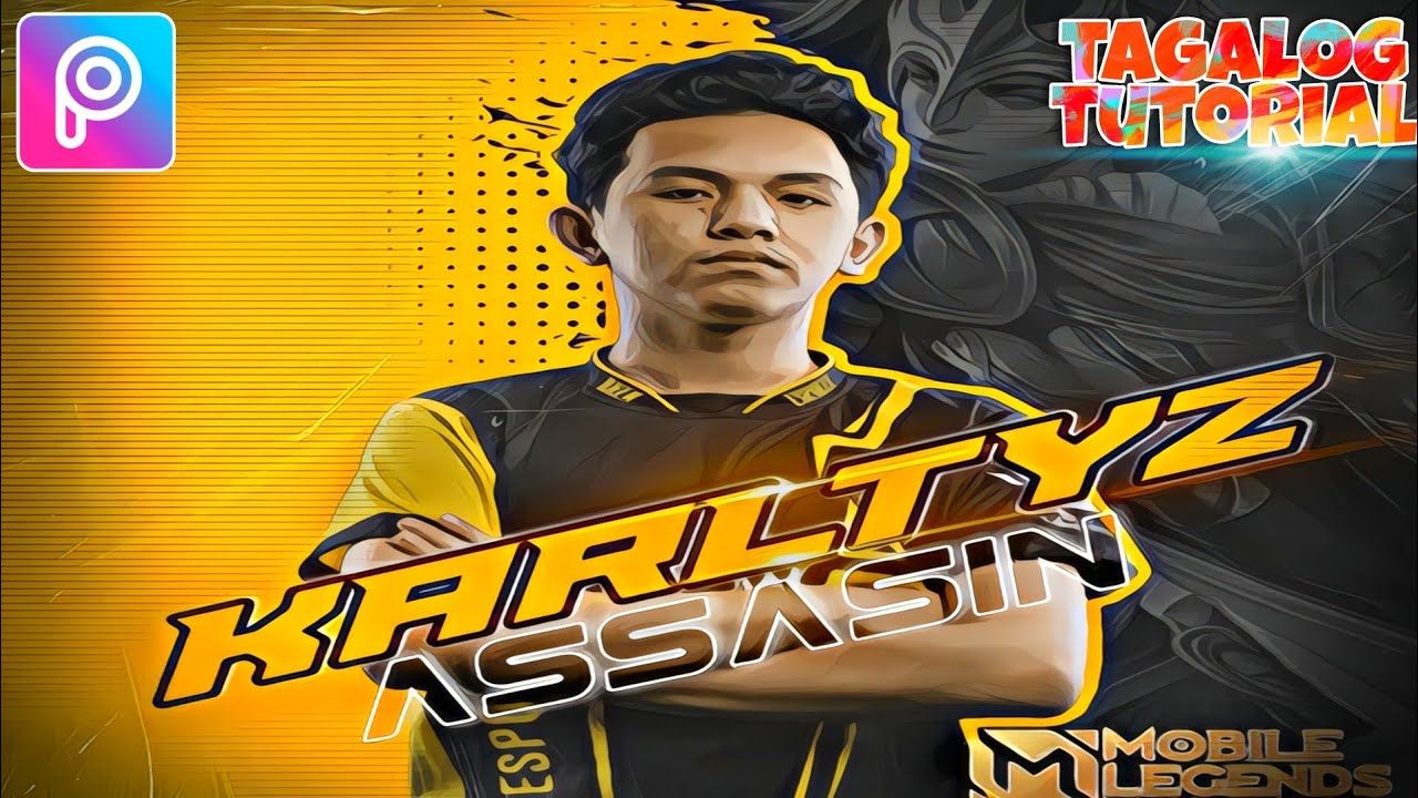 Make Your Own Gamer Profile Photo Tagalog Picsart Tutorial - YouTube