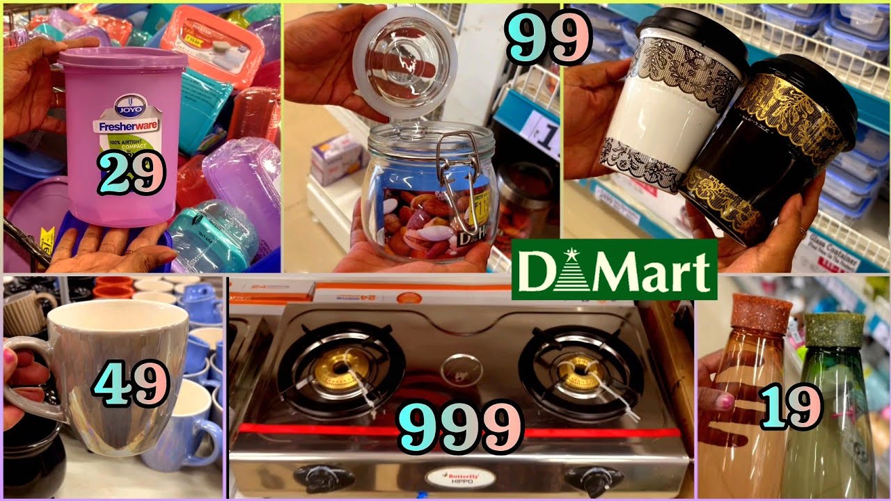 DMart latest offers on kitchen products starting ₹19, glass, steel ...