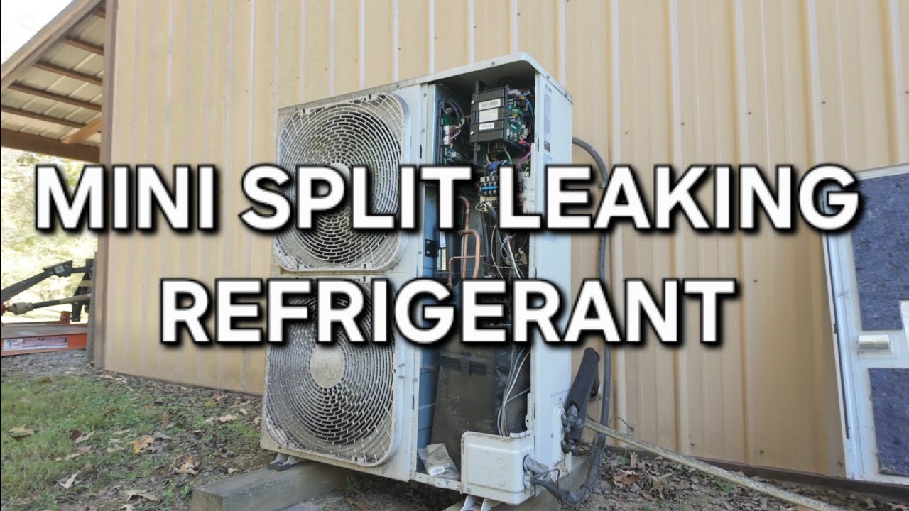 Mini-Split Refrigerant Leak? Here's How to Find It - YouTube