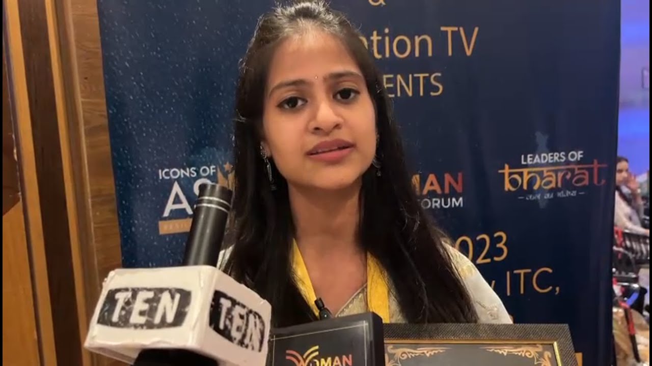 Icons of Asia, Women Leaders Forum | Jyoti Mittal | TEN NEWS NOIDA ...