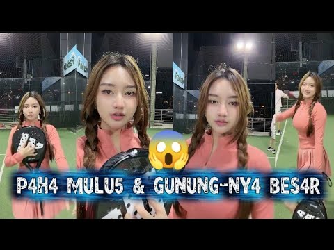 Live blunder baju pink viral main padel #hiburan 