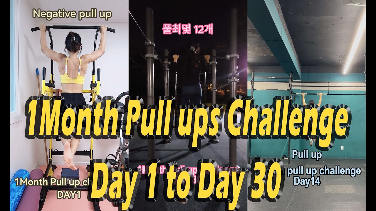 1Month Pull up challenge Day 1 to Day 30 - YouTube