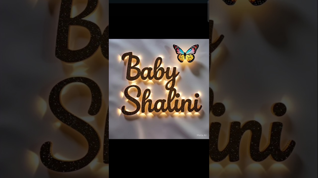 My dear 💕💐😘 Babyshalini 💞😘 ️ trend with Meta 💕#shorts - YouTube