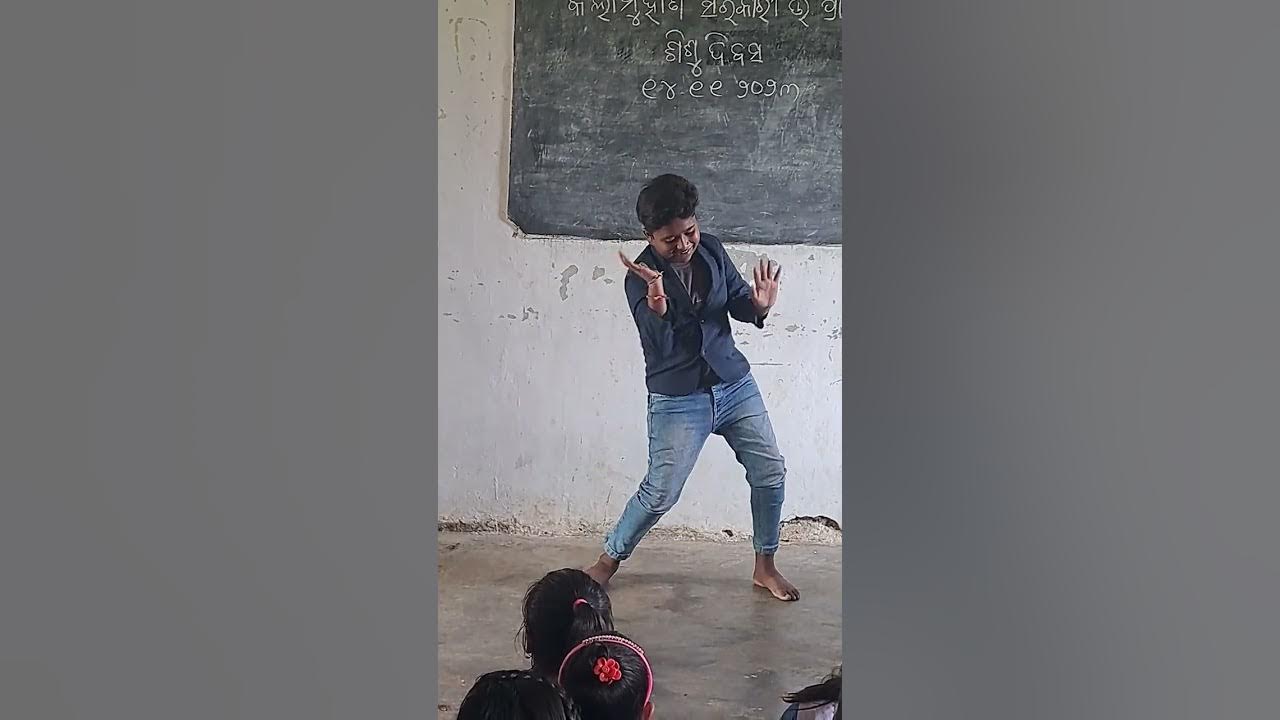 Amresh sahu dance on sishu divas 2023 - YouTube