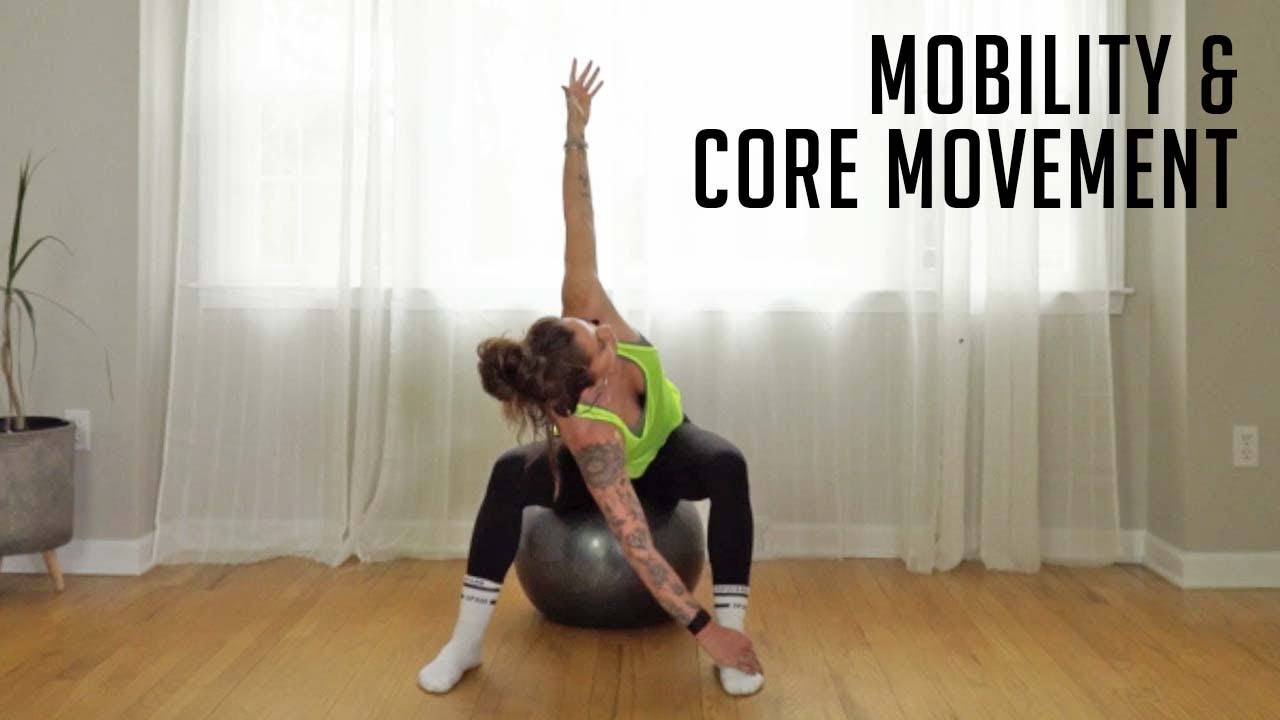Exercise Ball Mobility and Core Focused Movement Practice | BOSU ...
