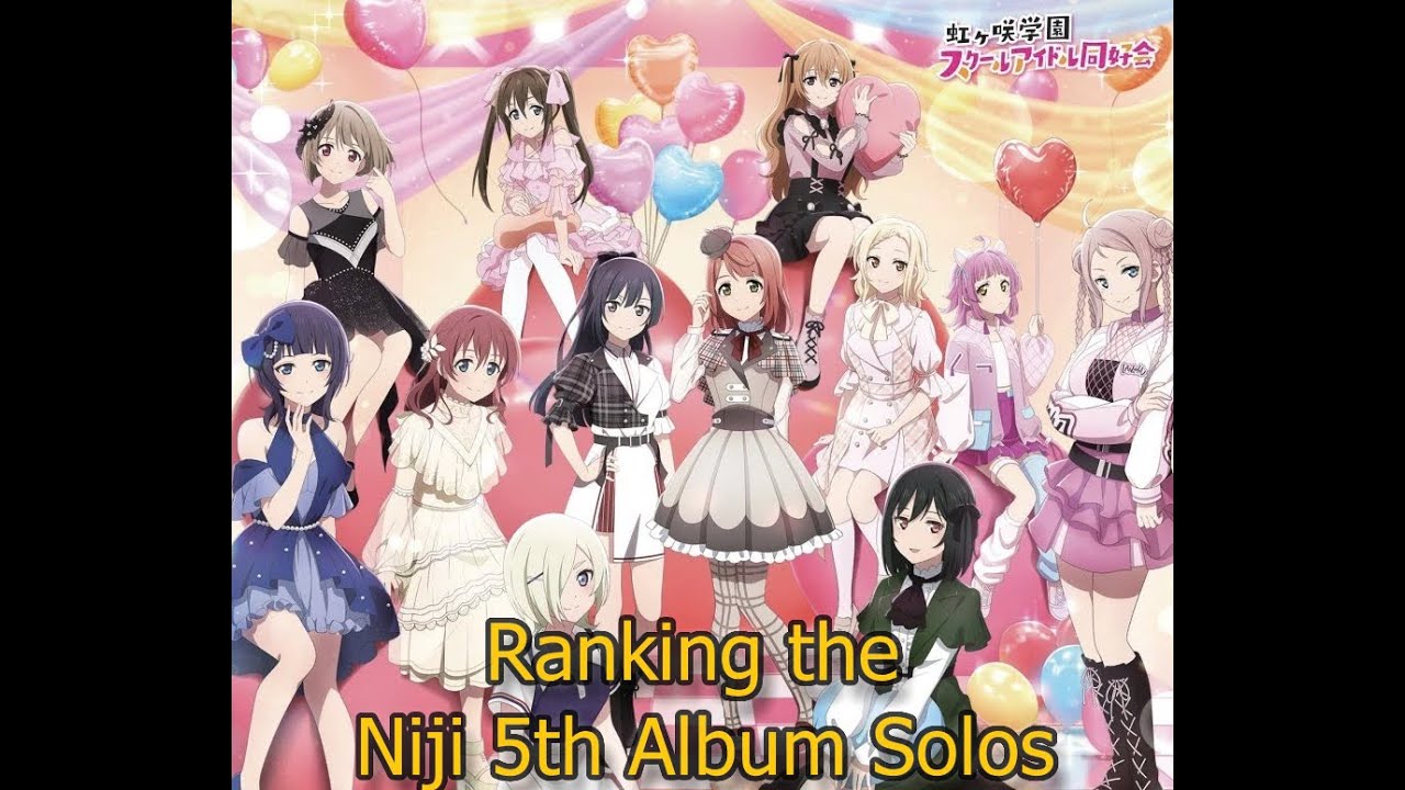 Ranking the Niji 5th Album Solo Songs - YouTube