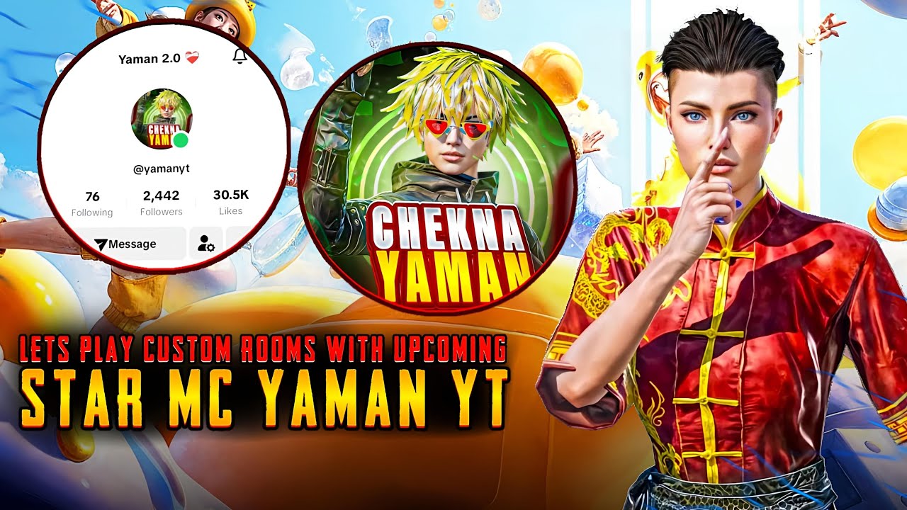 MOST WELCOME MC YAMAN YT IN OUR ROOMS| YO BRAND LIVE ! PUBG MOBILE BGMI - YouTube