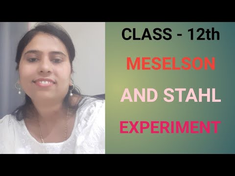 Class - 12th, cbse, ncert, Meselson and Stahl experiment - YouTube