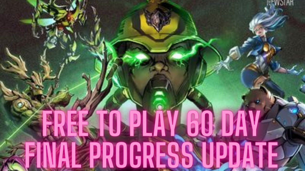 X-HERO | Epic Heroes - 60 Day Final F2P Nature Progress Update - YouTube