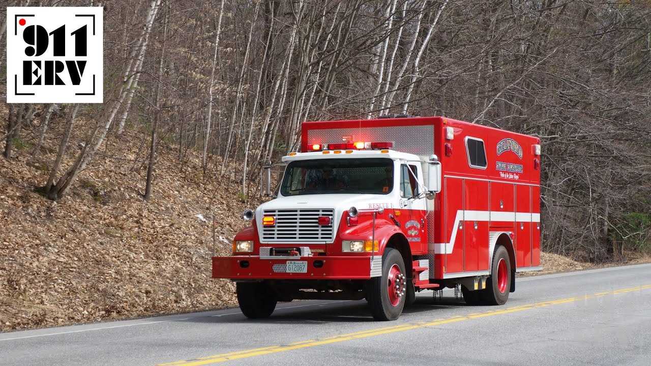 Gilford Fire Truck Responding | Rescue 1 - YouTube