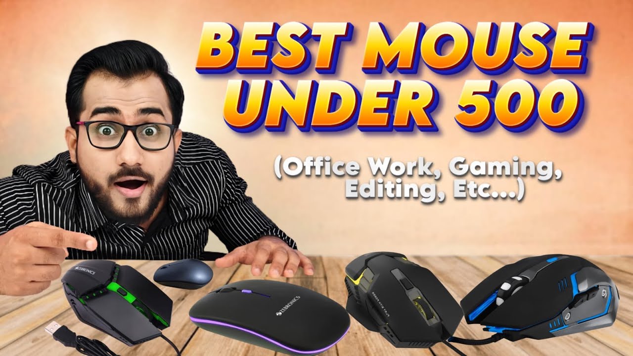Best Mouse Under 500 | Best Mouse for Laptop, Mac and Gaming | Wired ...