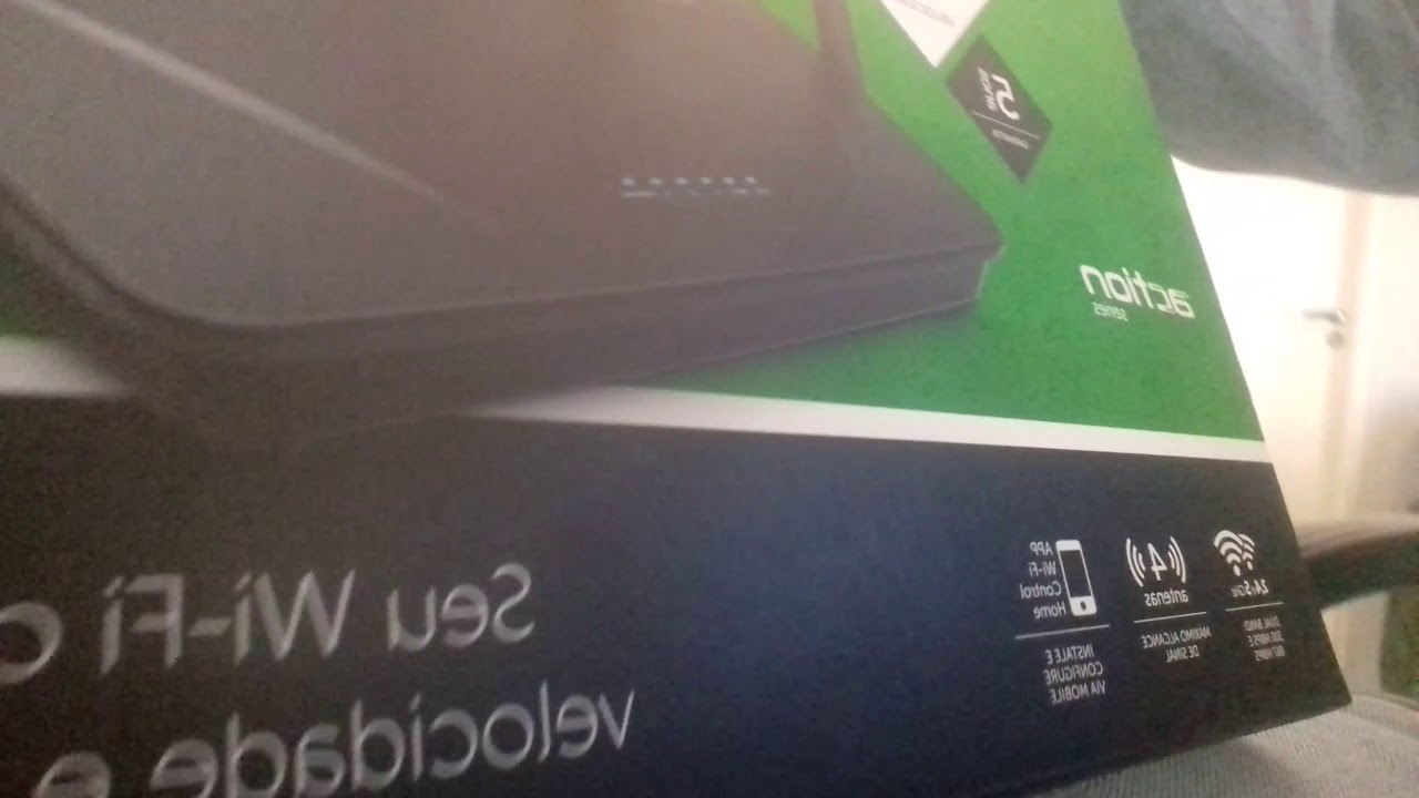 ROTEADOR RF 1200 INTELBRÁS - YouTube