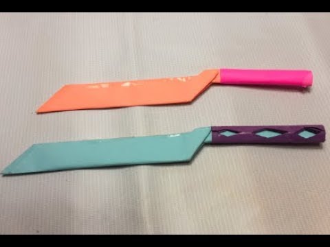 Original Paper knife, How make Paper knife ? Easy easy to make paper ...