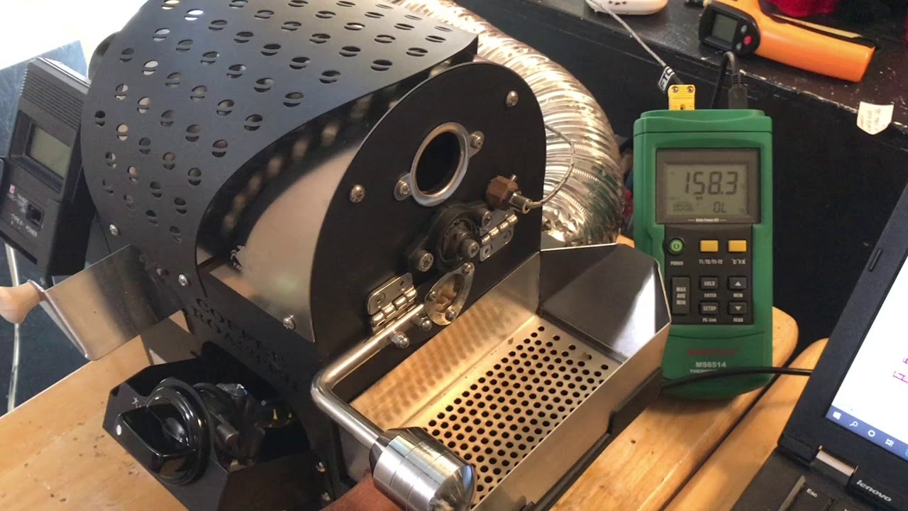 Feima 100n Coffee Roaster 50g Datalog Test - YouTube