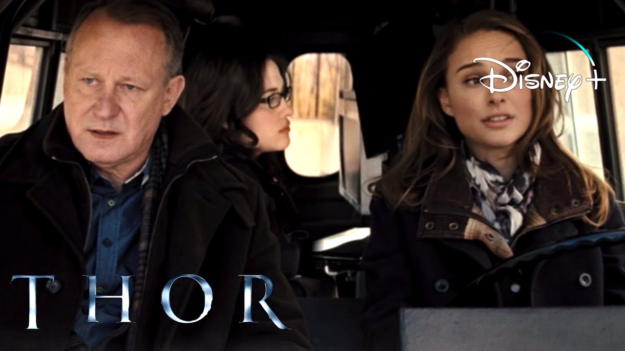 Thor | Jane Hits Thor W/ Car Scene | Disney+ [2011] - YouTube