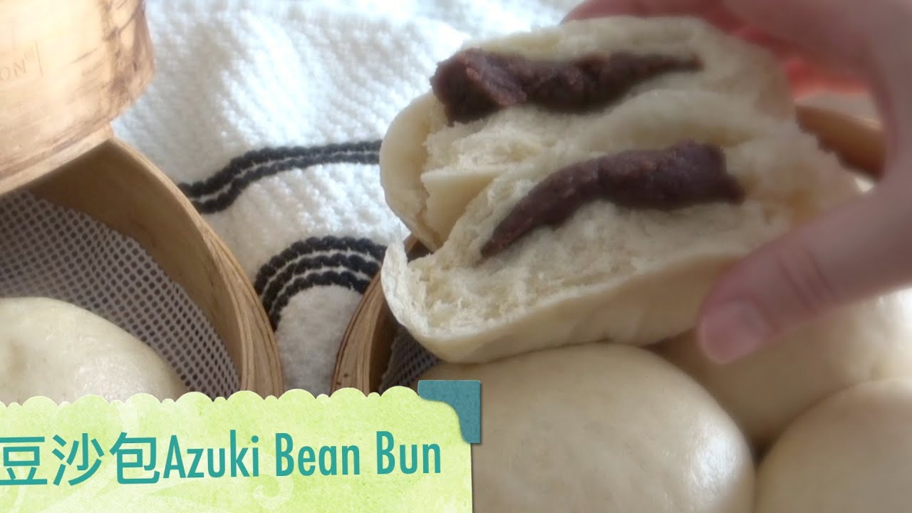7 Azuki red bean buns | 紅豆沙包子 - YouTube