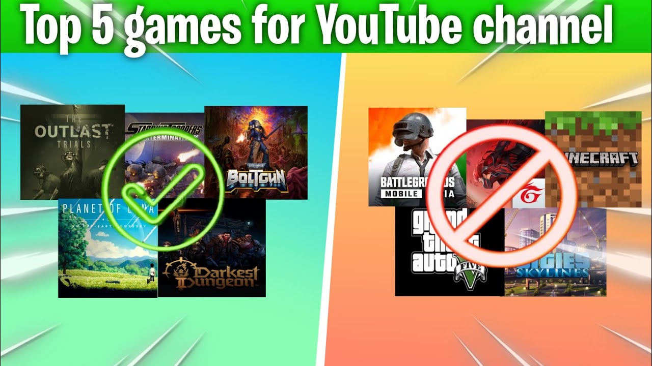 Here Are the Top 5 New and Trending games 🎯 - YouTube