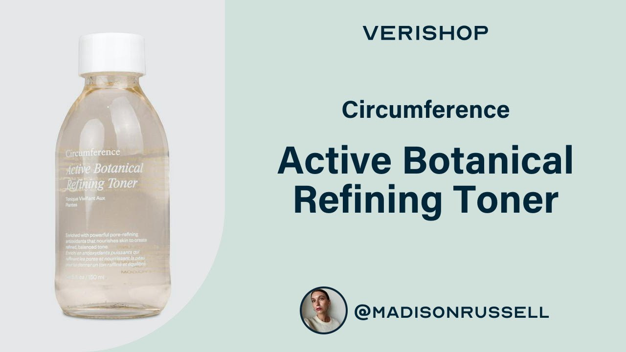 Circumference Active Botanical Refining Toner Review - YouTube