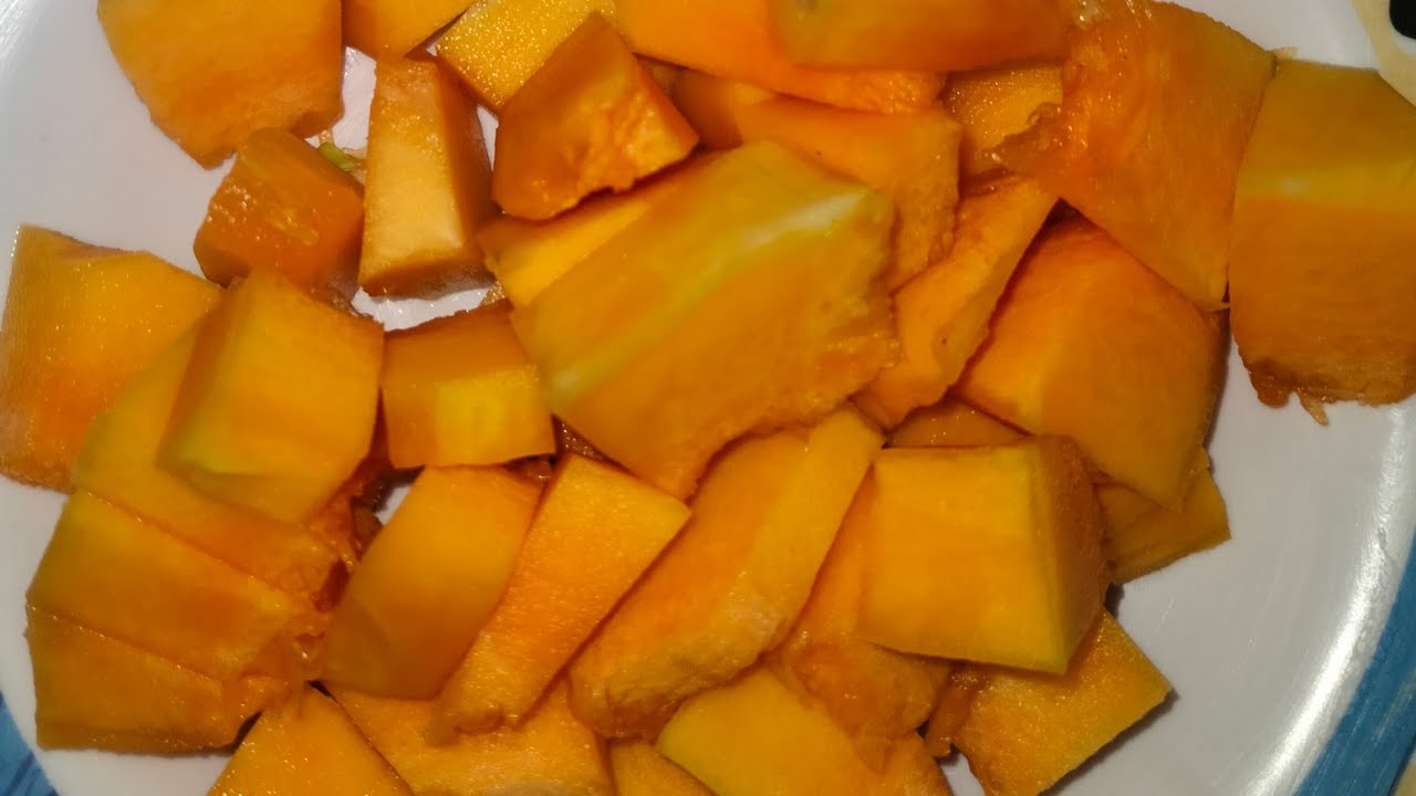 Try this type of Pumpkin masala | Yellow Pumpkin poriyal | kaddu sabji ...