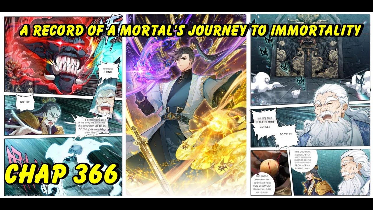 A Record of a Mortal's Journey to Immortality Chapter 366|Manhua Comic ...