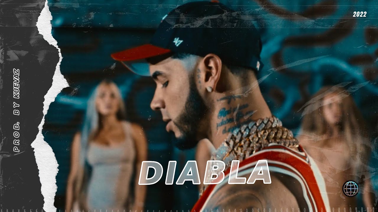 Anuel AA Type Beat | Diabla | Reggaeton Instrumental | 2022 | Las ...