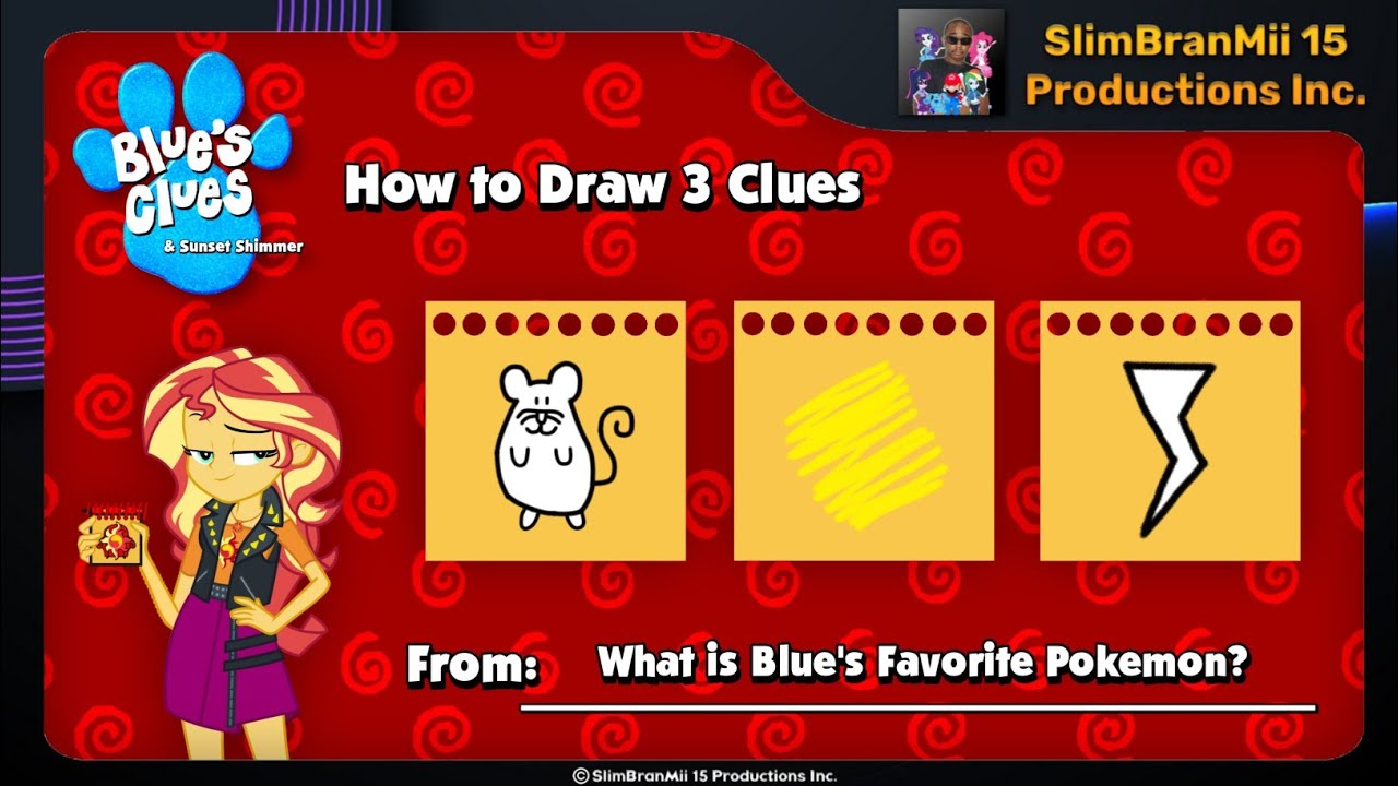 Blue's Clues and Sunset Shimmer: HTD 3 Clues from - What is Blue's ...