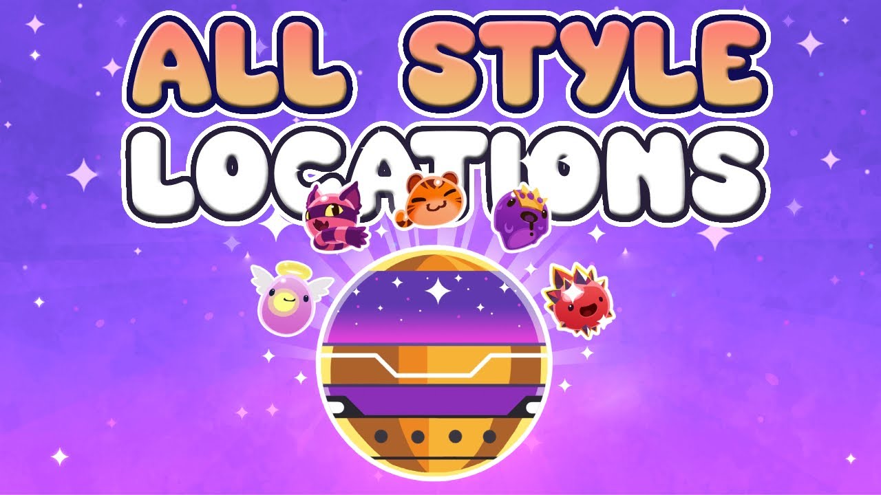 Slime Rancher-All SECRET STYLE Treasure Pods(2024 Guide) - YouTube