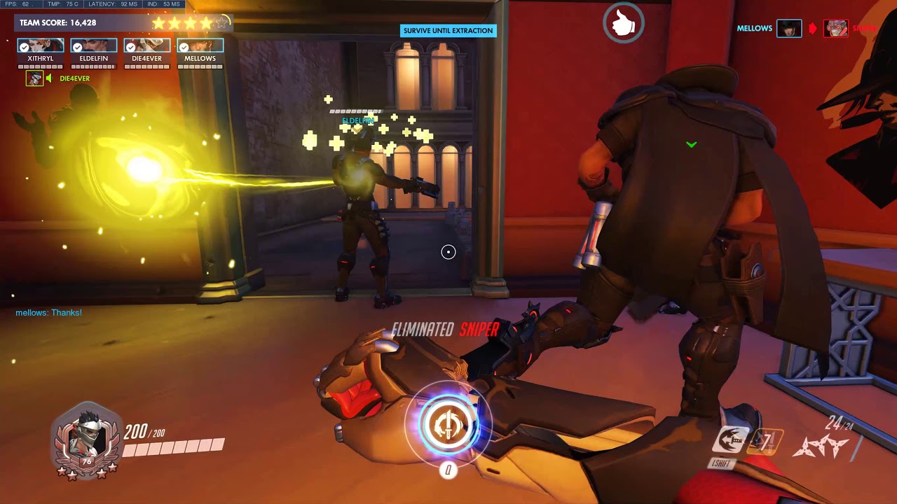 retribution Ray Overwatch 2018 04 18 00 10 44 04 DVR - YouTube