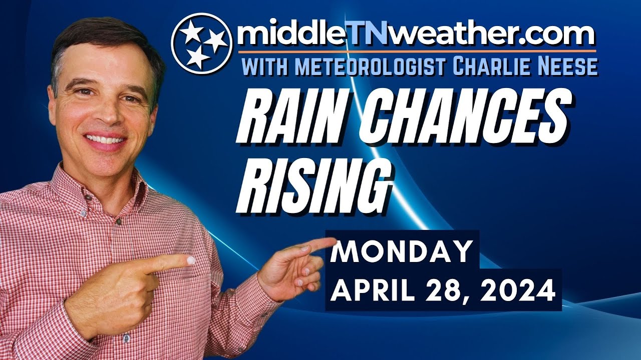 4-29-24 Storms on the Way! Middle TN forecast from meteorologist ...