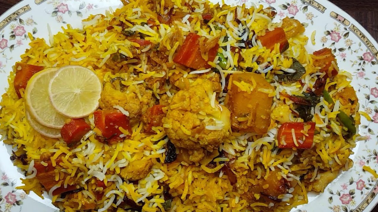 Mix Veg Biryani With Homemade Biryani Masala | Mix Veg Biryani Recipe ️ ...