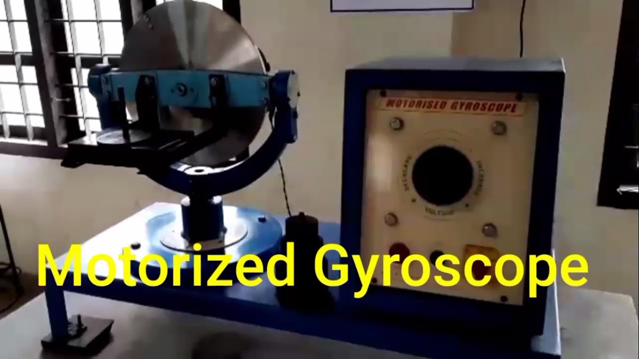 Motorised Gyroscope - YouTube