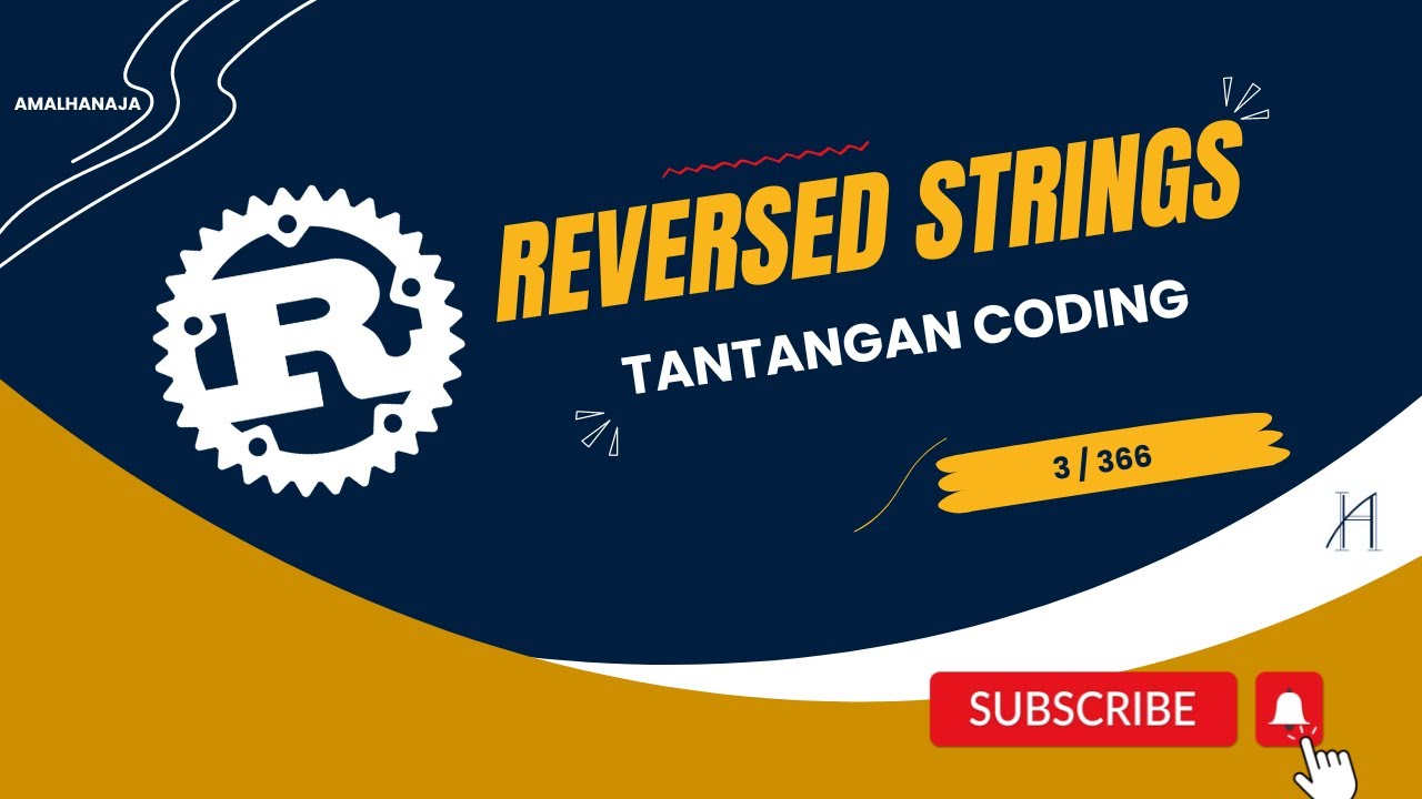 Reversed Strings – Tantangan Coding [3..366] - YouTube