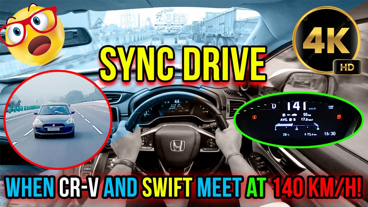 Respect on the Road: Honda CR-V and Swift Share 140 km/h Magic ...