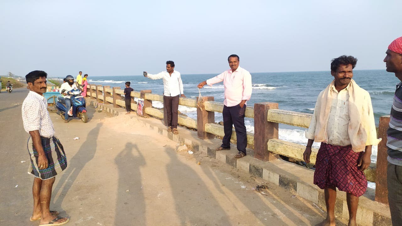 Uppena movie beach location uppada beach ఉప్పెన మూవీ బీచ్ ఉప్పాడ - YouTube