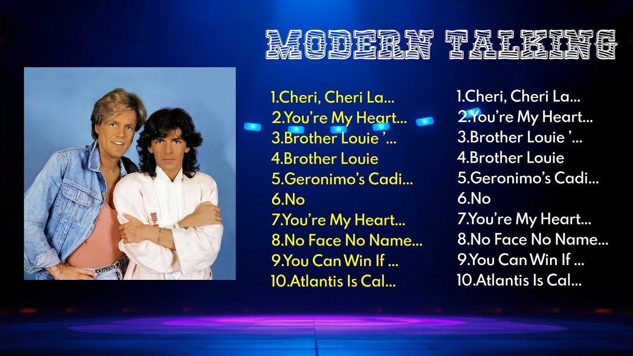 US-UK Music 2025 | Hits from the Heart ft. Mordern Talking 🎤 - YouTube